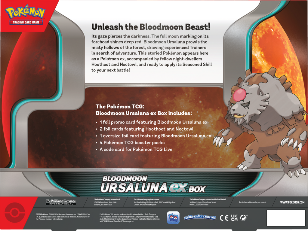 Pokemon | Bloodmoon Ursaluna ex Box – SP Shop