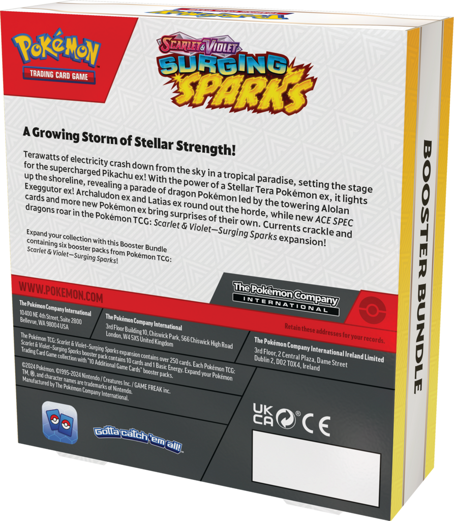Pokemon | Surging Sparks | Booster Bundle – SP Shop